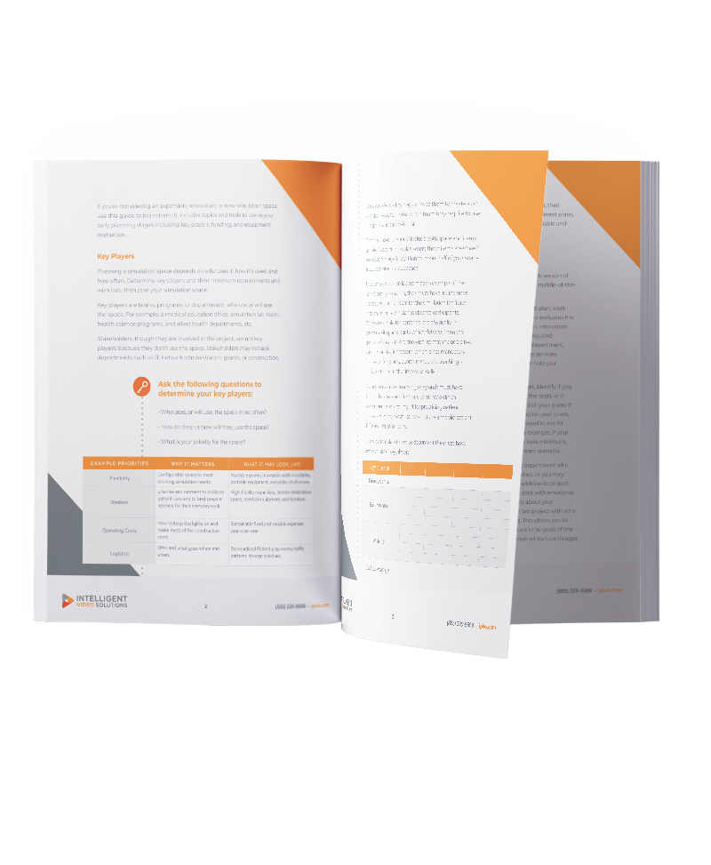 Healthcare Simulation Lab Planning: A Guide for Getting Started